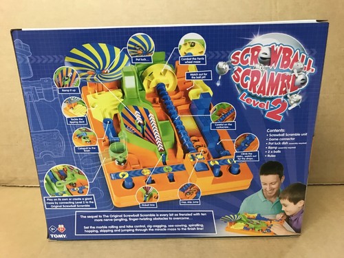 TOMY Screwball Scramble Level 2 Game Retro Children's Preschool Action ...