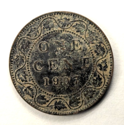 1907 Canada Large 1 cent (penny) Edward VII Higher Grade (VF) coin | eBay
