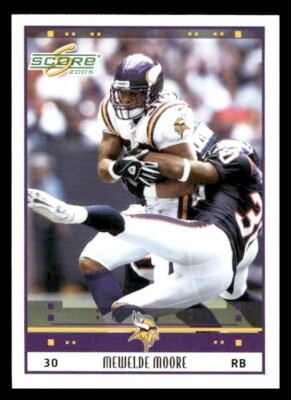 2005 Score #159 Mewelde Moore Minnesota Vikings | eBay