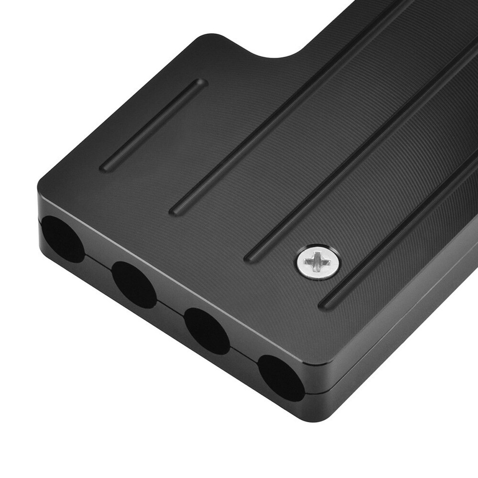 Aluminum Retro Fin Spark Plug Wire Looms Holders Bracket For Chevy SBC ...