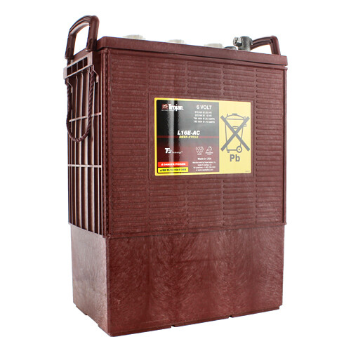 Trojan L16E-AC 370Ah Flooded Lead Acid BCI 903 Deep Cycle Battery x6 | eBay