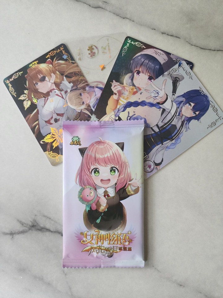 Waifu Booster Pack Variety NEW & Sealed Packs Anime Trading Cards TCG ...