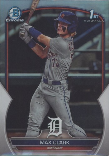 2023 Bowman Draft Max Clark Refractor Rookie #BDC-76 Tigers | eBay