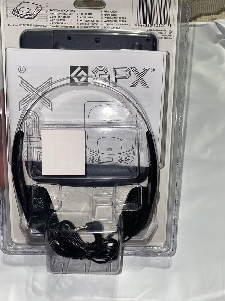 GPX Compact Disc (CD) Player C3853G Brand New & Sealed | eBay