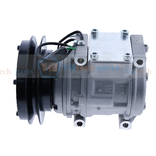 10PA15C A/C Compressor 154-0490 For Caterpillar Excavator 312B 320B ...