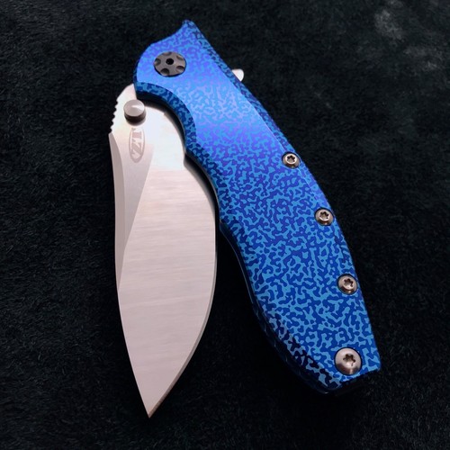 Zero Tolerance 0562Ti Flipper Rick Hinderer Plain Edge ZT 0562 Super ...