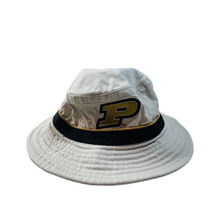 Purdue University Boilermakers y2k bucket hat - Gem