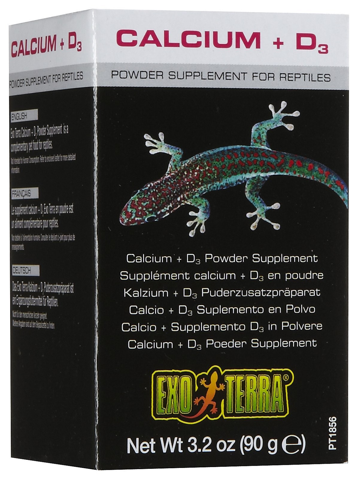 Exo Terra Calcium + D3 Powder Supplement for Reptiles and Amphibians, 3.2 Oz., | eBay