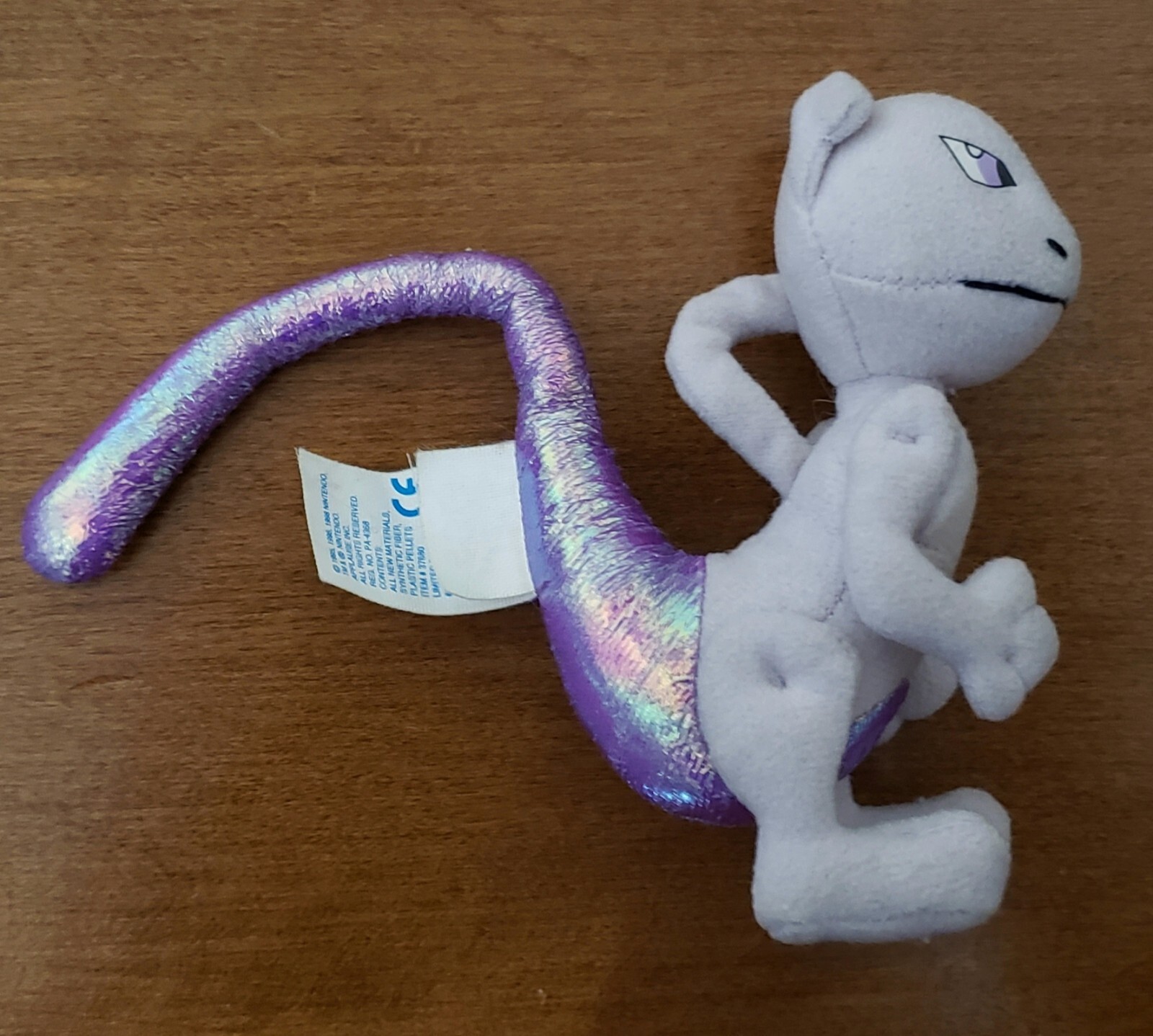 MEWTWO Applause Pokemon Plush 1998 Nintendo Doll Figure Stuffed Poke ...