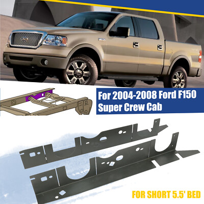 Pair Rear Frame Repair Kit for 2004-2008 Ford F150 Heavy-Duty Steel | eBay