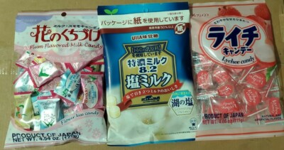 KASUGAI Party Mix Flavors Flower's kiss Lychee & Milk Candy Japanese ...