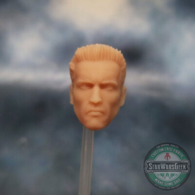 Arnold The Terminator v1 custom head for 4" 6" 7" 12" action figures | eBay