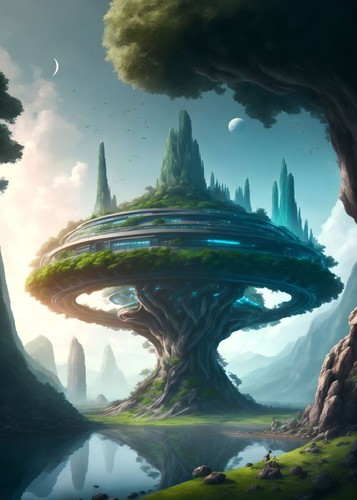 Eco Tech Oasis PREMIUM POSTER FILM PRINT HIGH QUALITY Thick paper | eBay