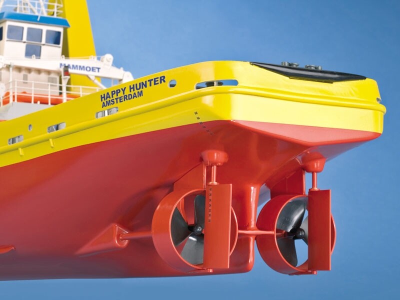 Happy Hunter Salvage Tug Boat with Fittings 1:50 Krick Robbe RC Model ...