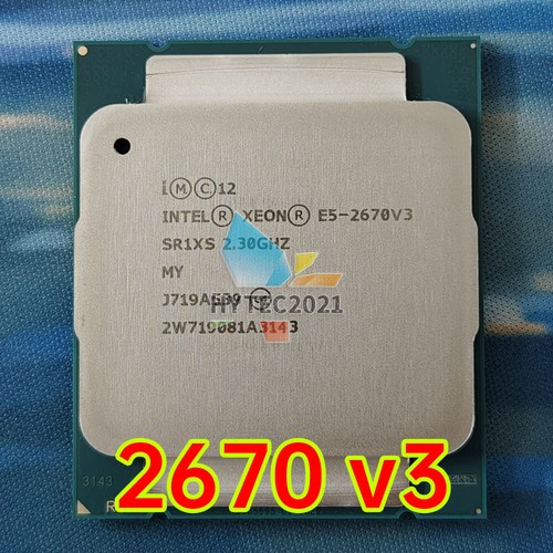 Intel Xeon E5-2670 V3 SR1XS 2.30GHz 12Cores LGA-2011-3 CPU Processor | eBay