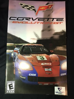 Corvette Evolution GT (Playstation 2, PS2) Instruction MANUAL ONLY | eBay