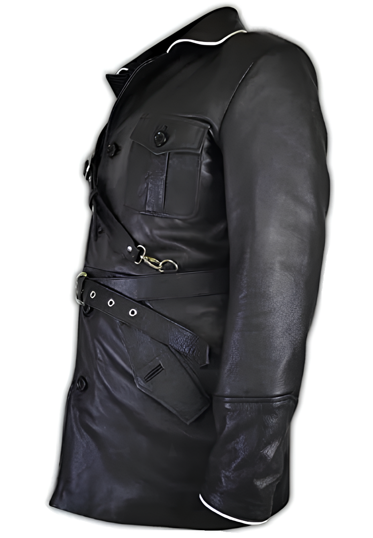 German WWII Military Jacket Leather Field Jacket German Military ...