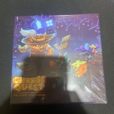 Cheese Quest: The Quest for Cheese - Board Game - New/Sealed Strategy ...