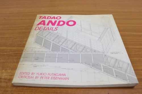 TADAO ANDO DETAILS Architecture Collection Book 1991 Drawing Cllection ...