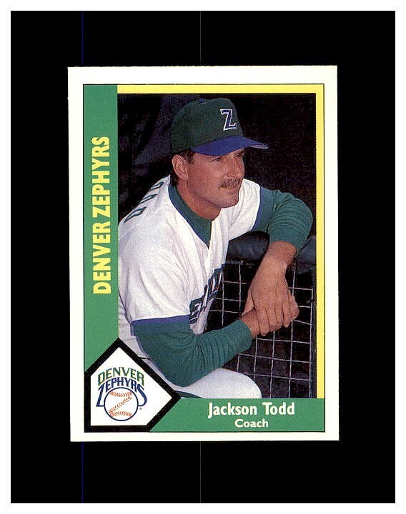 1990 Denver Zephyrs CMC #26 JACKSON TODD | eBay