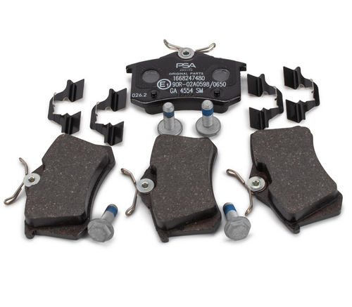 Kit de plaquettes de frein arrière CITROEN C4 CACTUS 1668247480 Neuf d ...