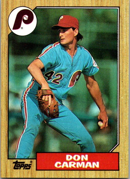 1987 Topps #355 Don Carman | eBay