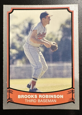 BROOKS ROBINSON 1988 Pacific Baseball Legends card #3 Baltimore Orioles ...