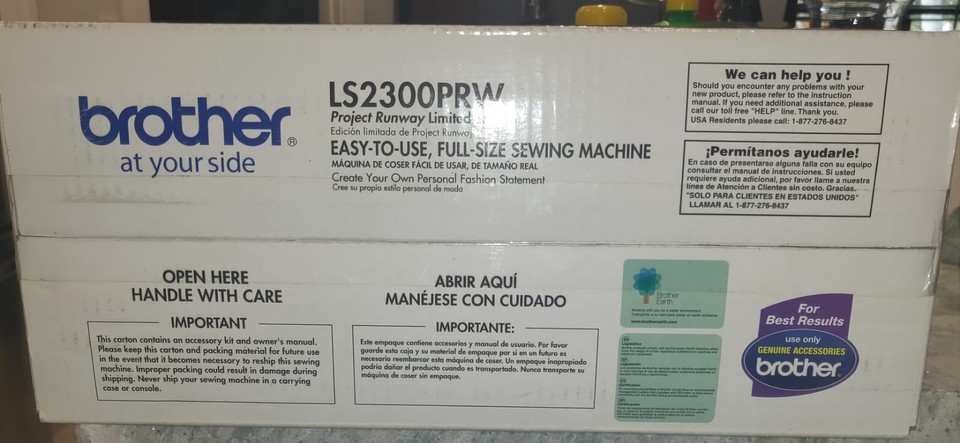 Brother LS2300PRW Limited Edition Project Runway Sewing Machine | eBay