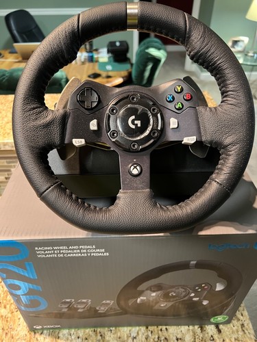 Logitech G920 Driving Force Racing Wheel, Pedals and Racing Games | eBay