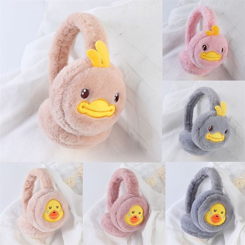 Warmer Little Yellow Duck Soft Ear Cover Warm Earmuffs Childrens Plush ...
