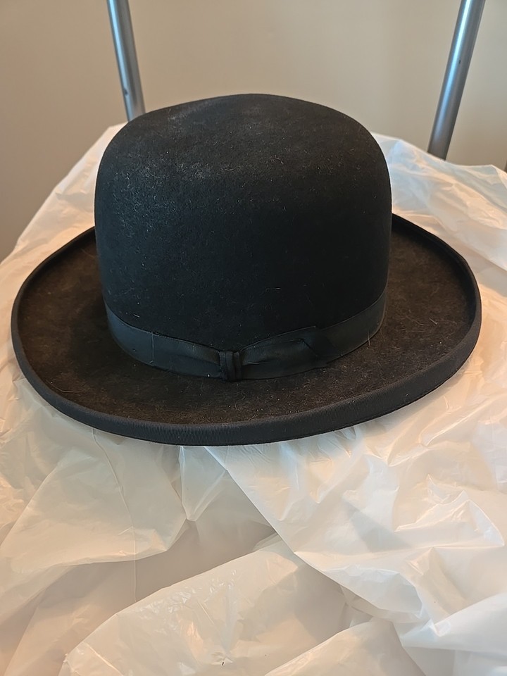 Stetson 4 XXXX Buffalo Felt Bat Masterson Western Cowboy Hat Size 7 1/2 ...