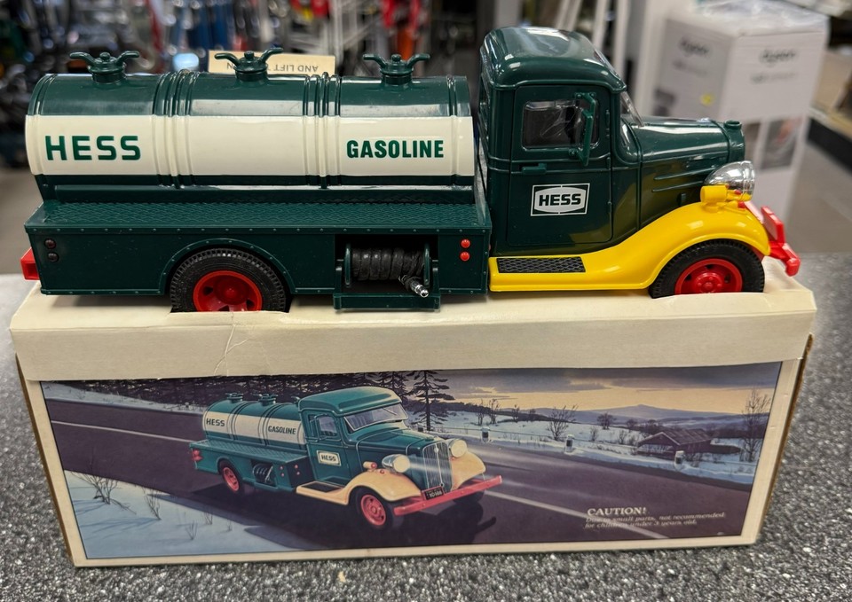 Vintage 1985 First Hess Truck Toy Bank | eBay