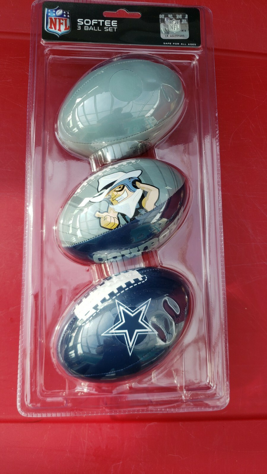 Dallas Cowboys NFL Mini Soft set of 3 Footballs, New & Sealed (BOX #4 ...