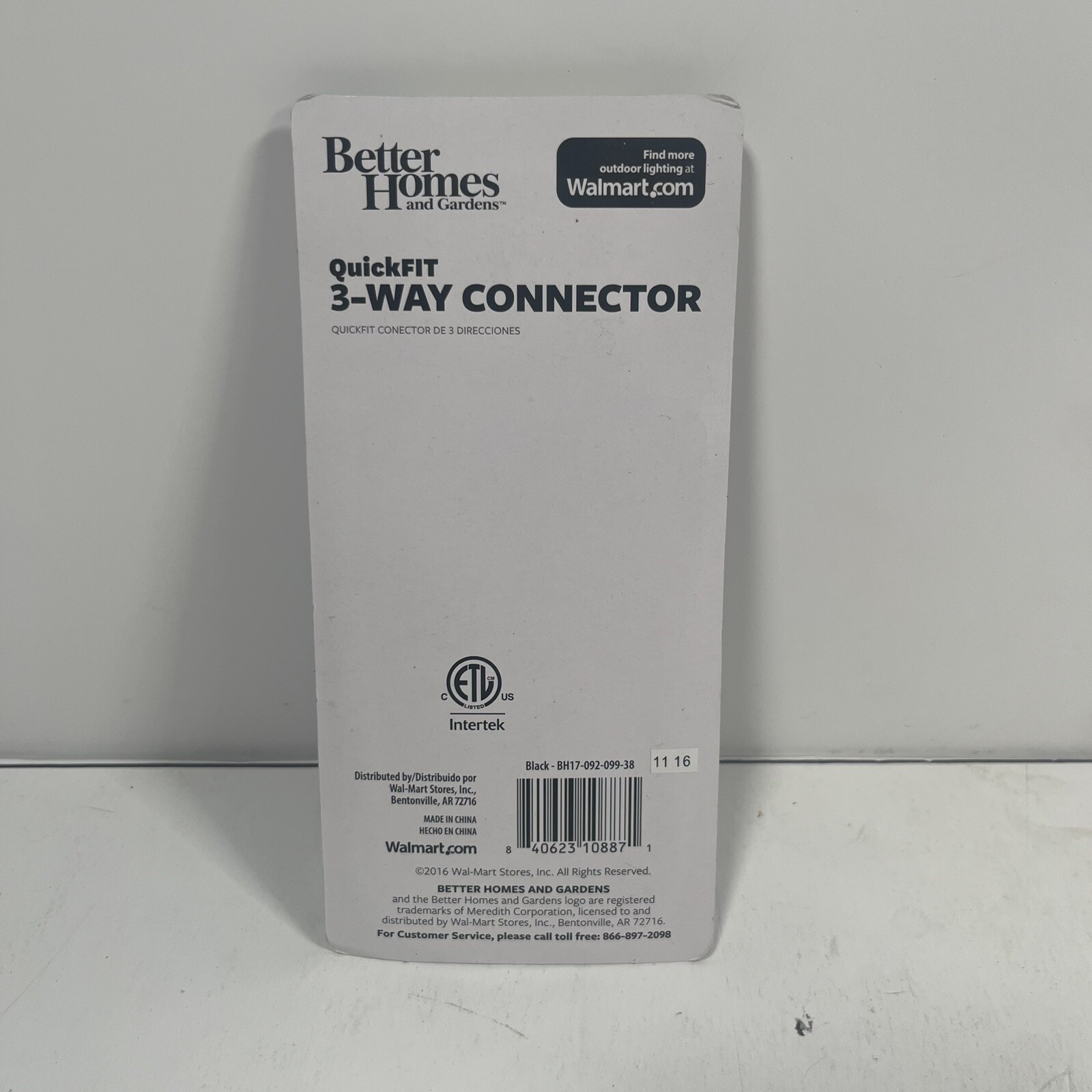 BETTER HOMES & GARDENS - QUICKFIT 3-Way Connector BH17-092-099-38 ...