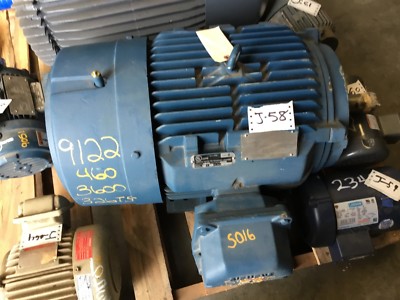 Siemens Pe 21 Plus Rgzzesd 50 Hp Ac Motor 460 Volts, 3530 Rpm, 2P ...