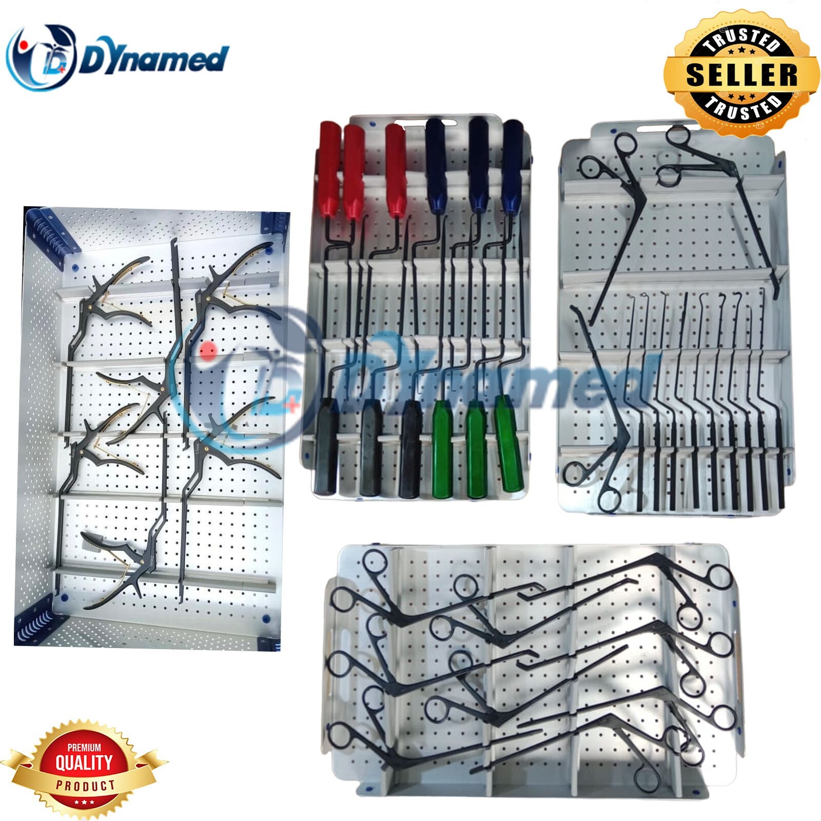 MIS Lumbar Spine Surgery Set of Rongeurs, Currettes Orthopedic ...