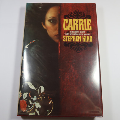 Z46 Gutter Carrie Stephen King First Edition Late Print 1974 Hardback ...