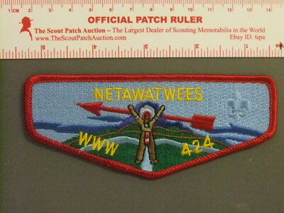 Boy Scout OA 424 Netawatwees flap 5644GG | eBay