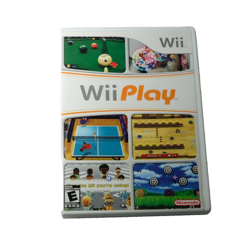 Wii Play Nintendo Wii Used with Manual and Reg Card 45496900069| eBay