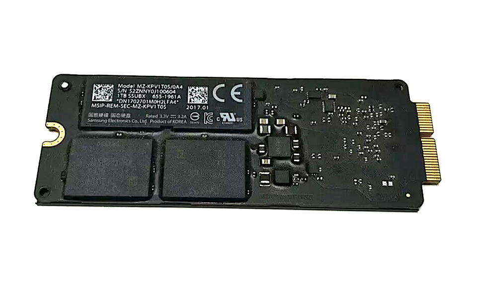 Original Apple Mac Pro A1481 SSD 128GB, 256GB, 512GB, 1TB L 2013 No ...