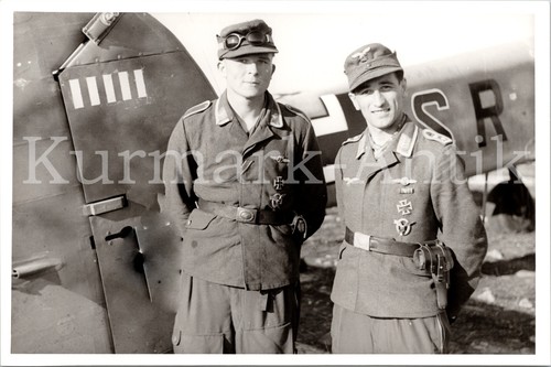 A745 Foto Wehrmacht Archiv Repro Luftwaffe Flugzeug Me110 Bilanz Pilot ...