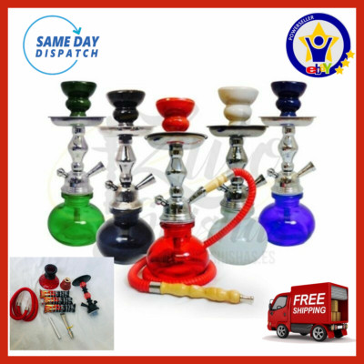sheesha Hookah Narghila Set Small 11" inch 1 Hose Shisha Pipe - FREE ...