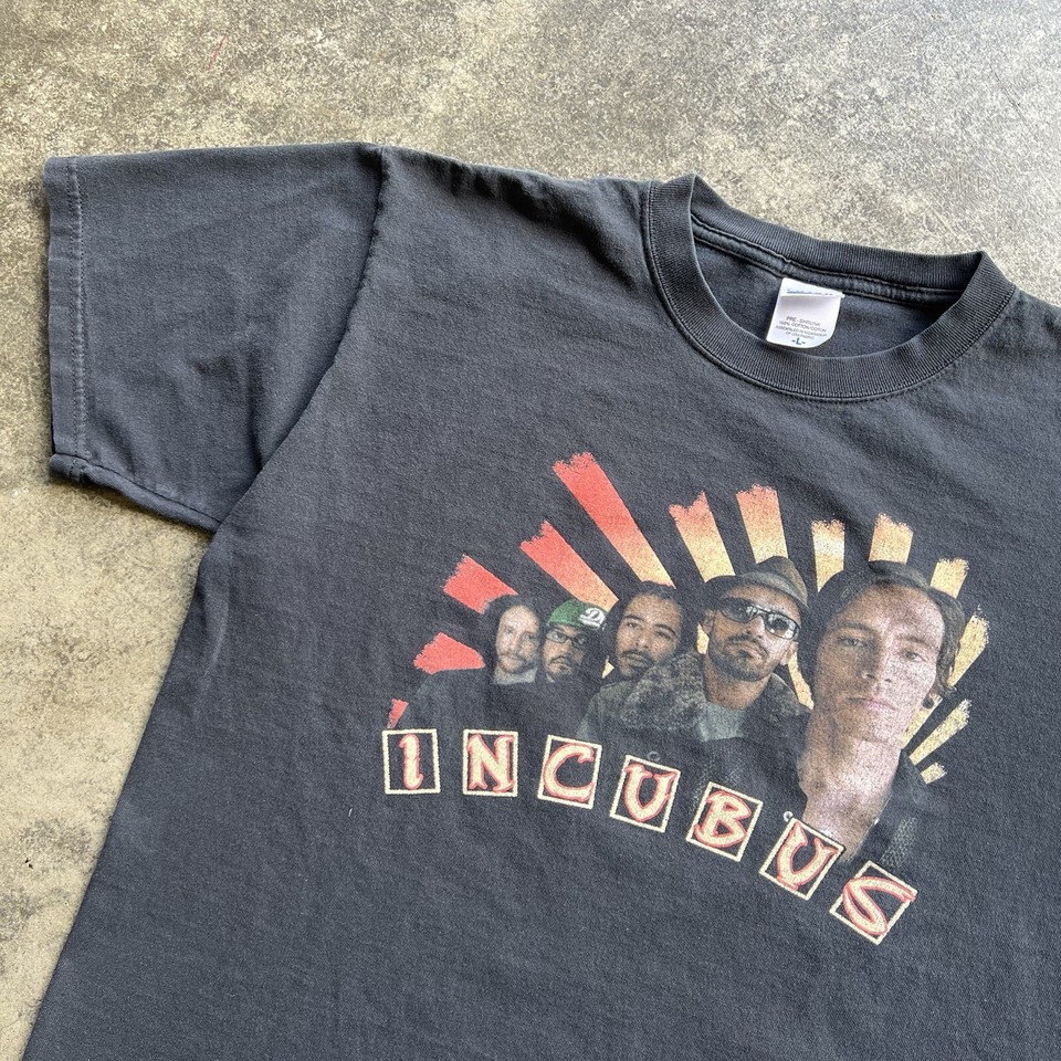 Vintage 2000s 90s Incubus Band Tour Graphic T Shirt Mens Size Large ...