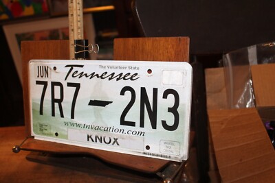 2018 Tennessee License Plate Knox County 7R7-2N3 | eBay
