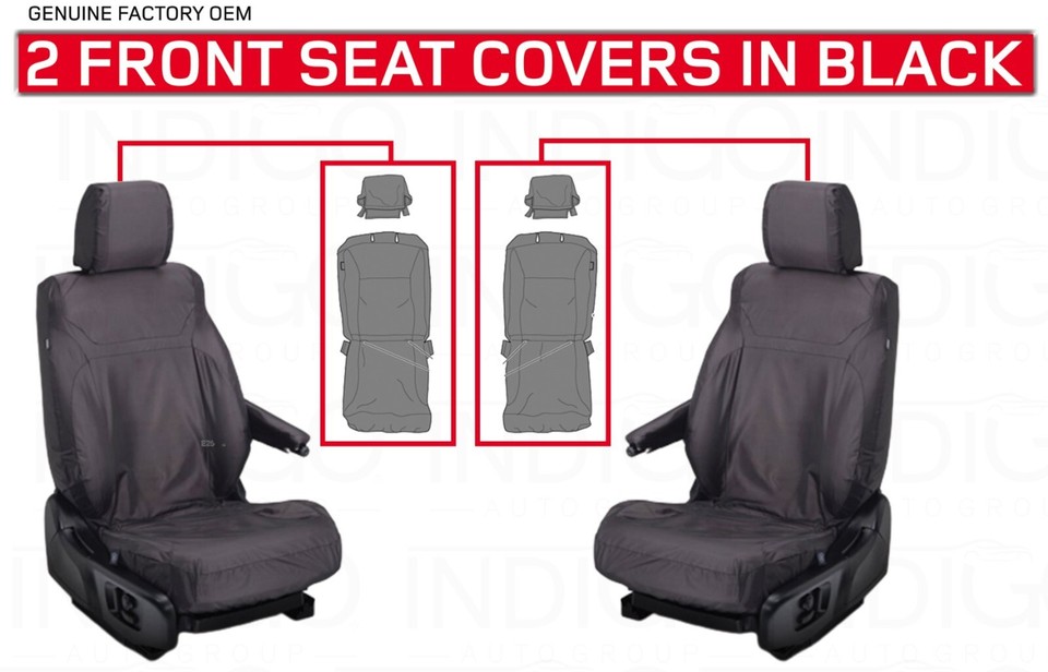 Genuine Factory OEM Land Rover DEFENDER 90/110 First Row Seat Covers ...