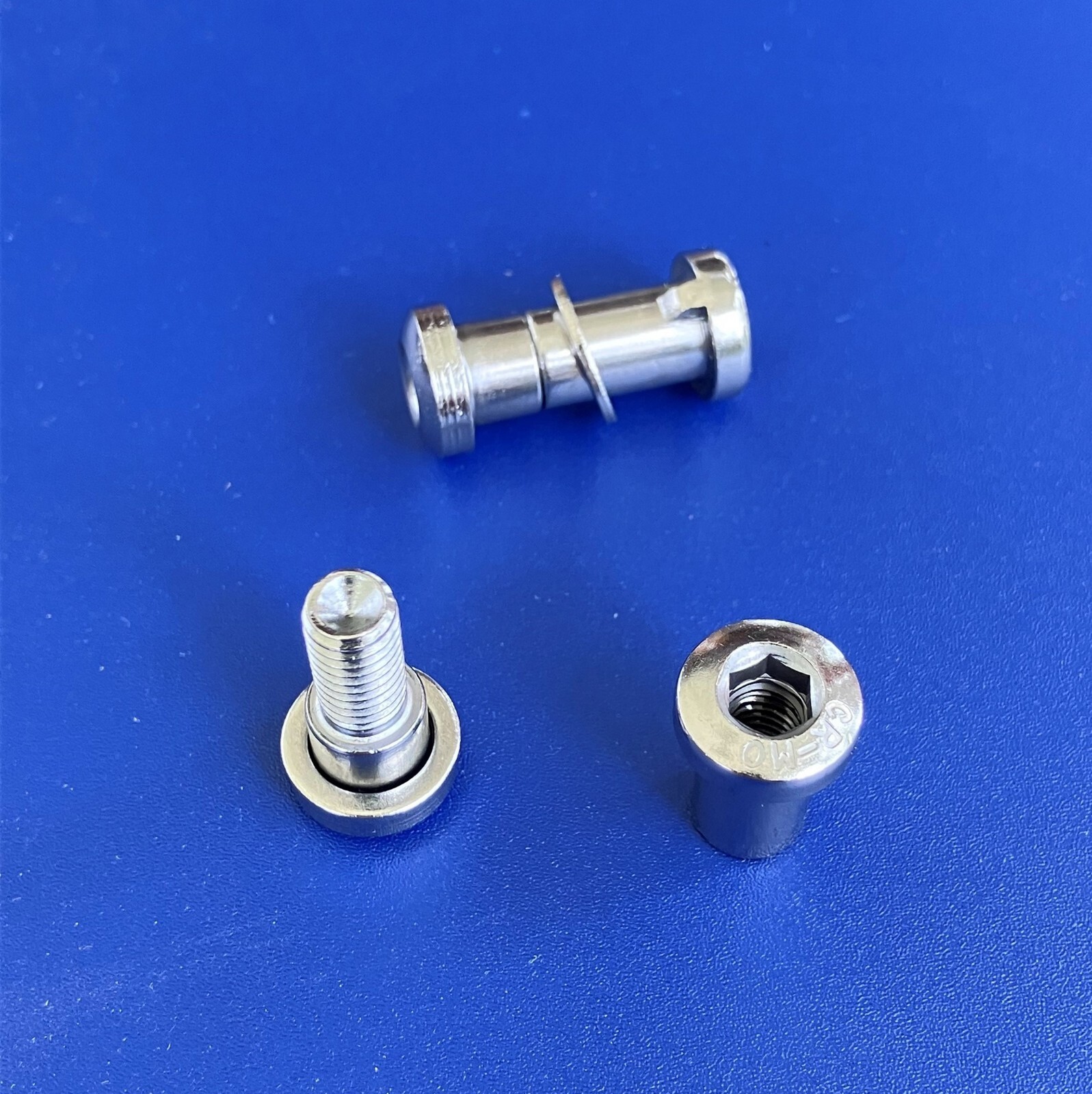 19mm Bicycle Seat Post Binder Clamp Bolt - Notched Keyed - Chromoly (Cr ...