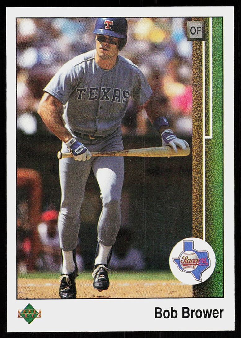 1989 Upper Deck Bob Brower Texas Rangers #439 | eBay