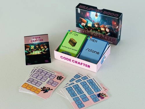 Code Crafter - A Minecraft Card Game for Learning Coding | eBay Australia