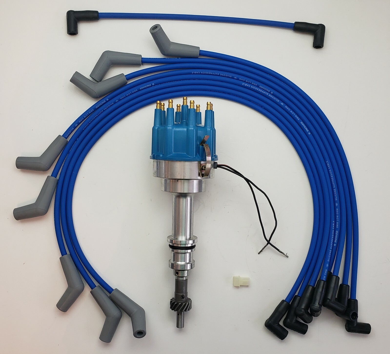 Ford Small Block 289 302 BLUE SMALL CAP PRO-BILLET RACE Distributor ...