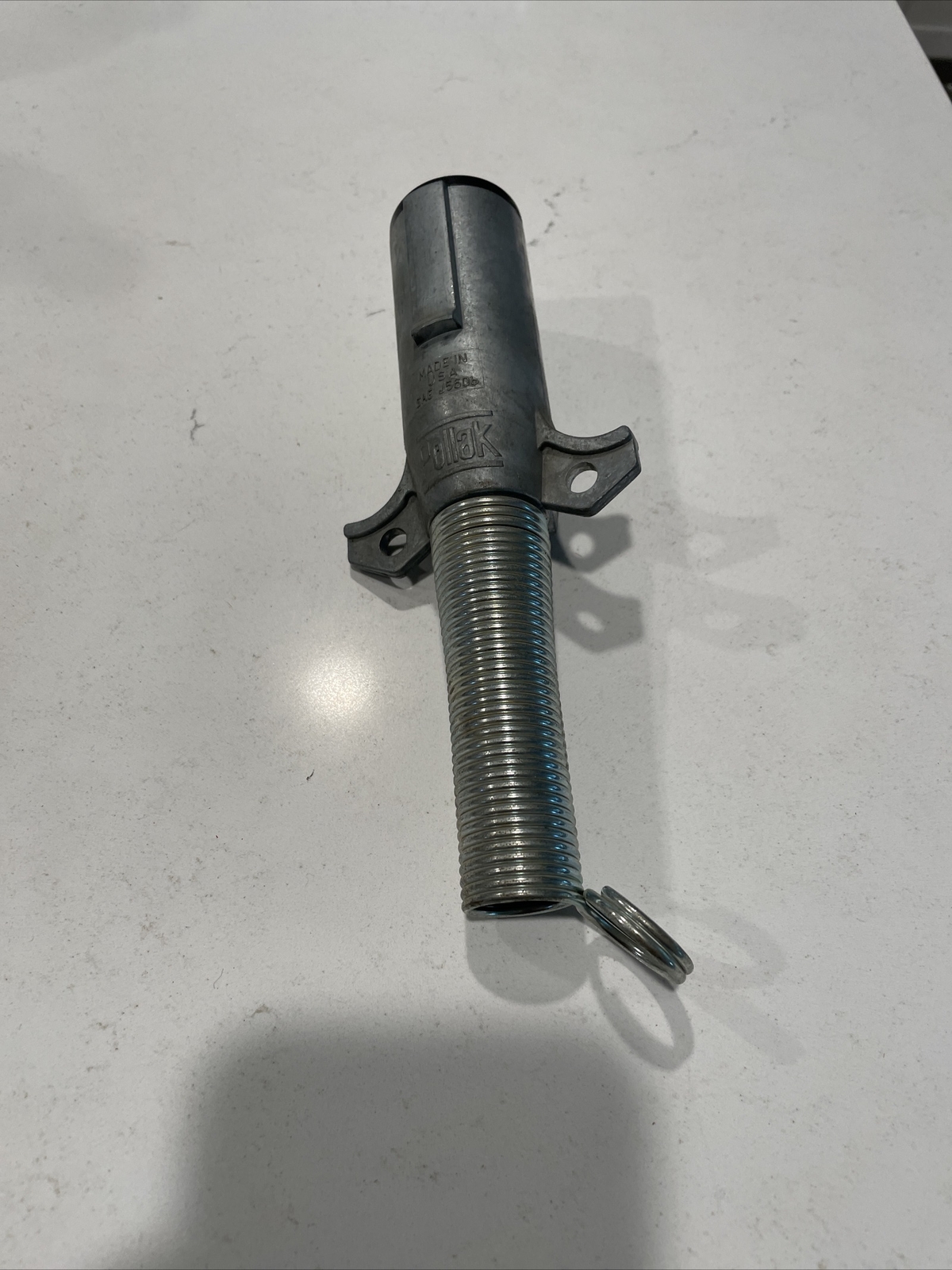 New Pollak SAE J560B 7 Way Trailer Plug Wire Connector Metal Spring ...